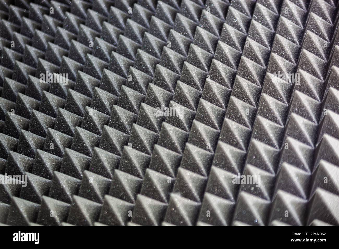 Professional black soundproofing with pattern. Texture. Background ...