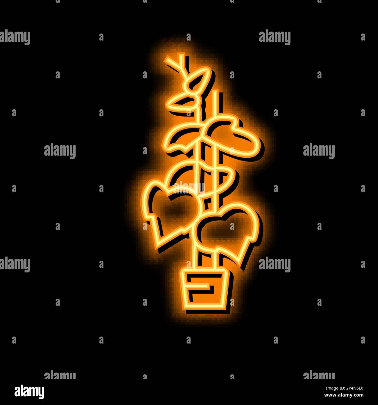 plant cucumber neon glow icon illustration Stock Vector Image & Art - Alamy