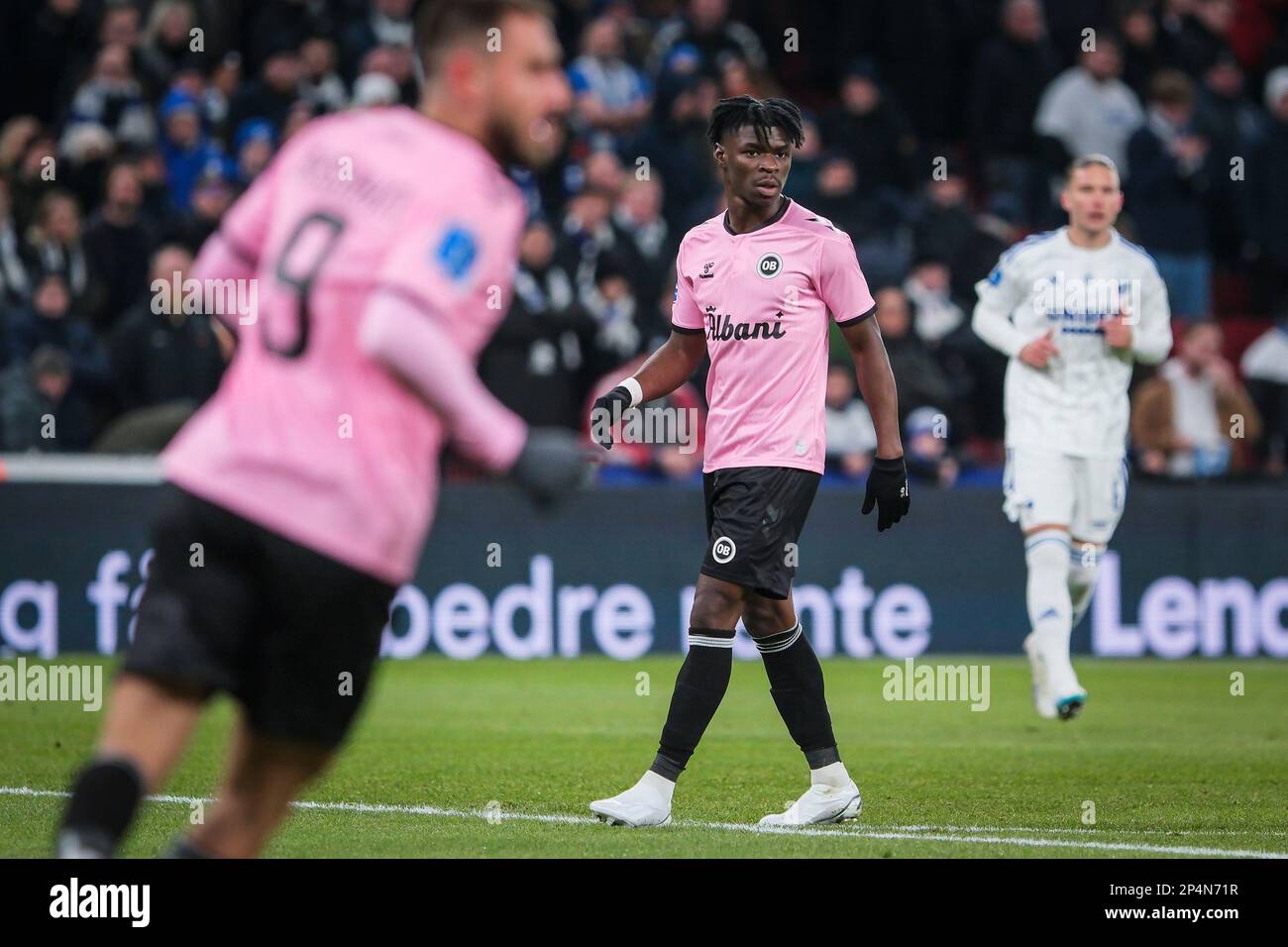 Copenhagen, Denmark. 05th, March 2023. Emmanuel Sabbi (11) of Odense ...