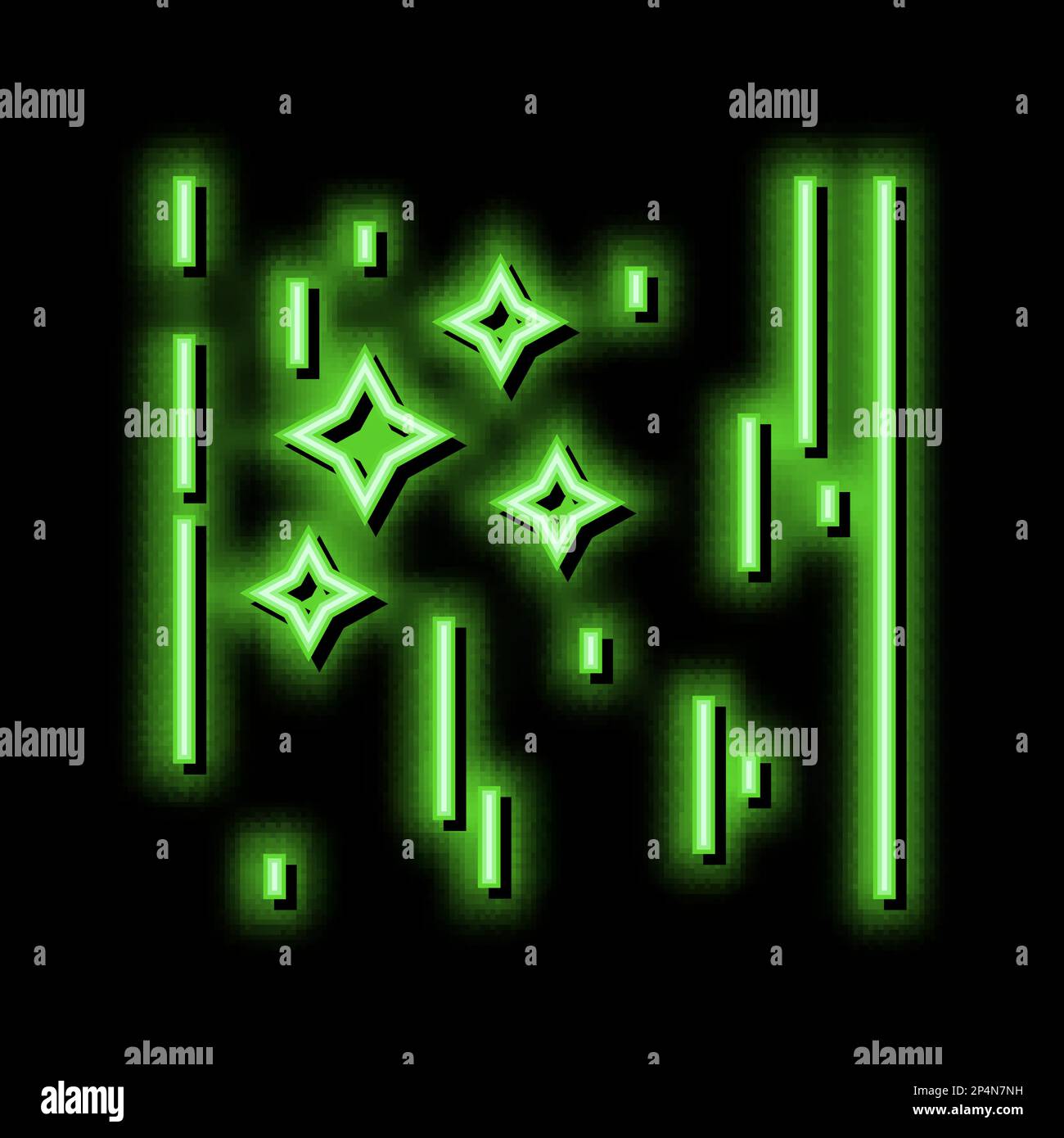 polished concrete neon glow icon illustration Stock Vector Image & Art ...