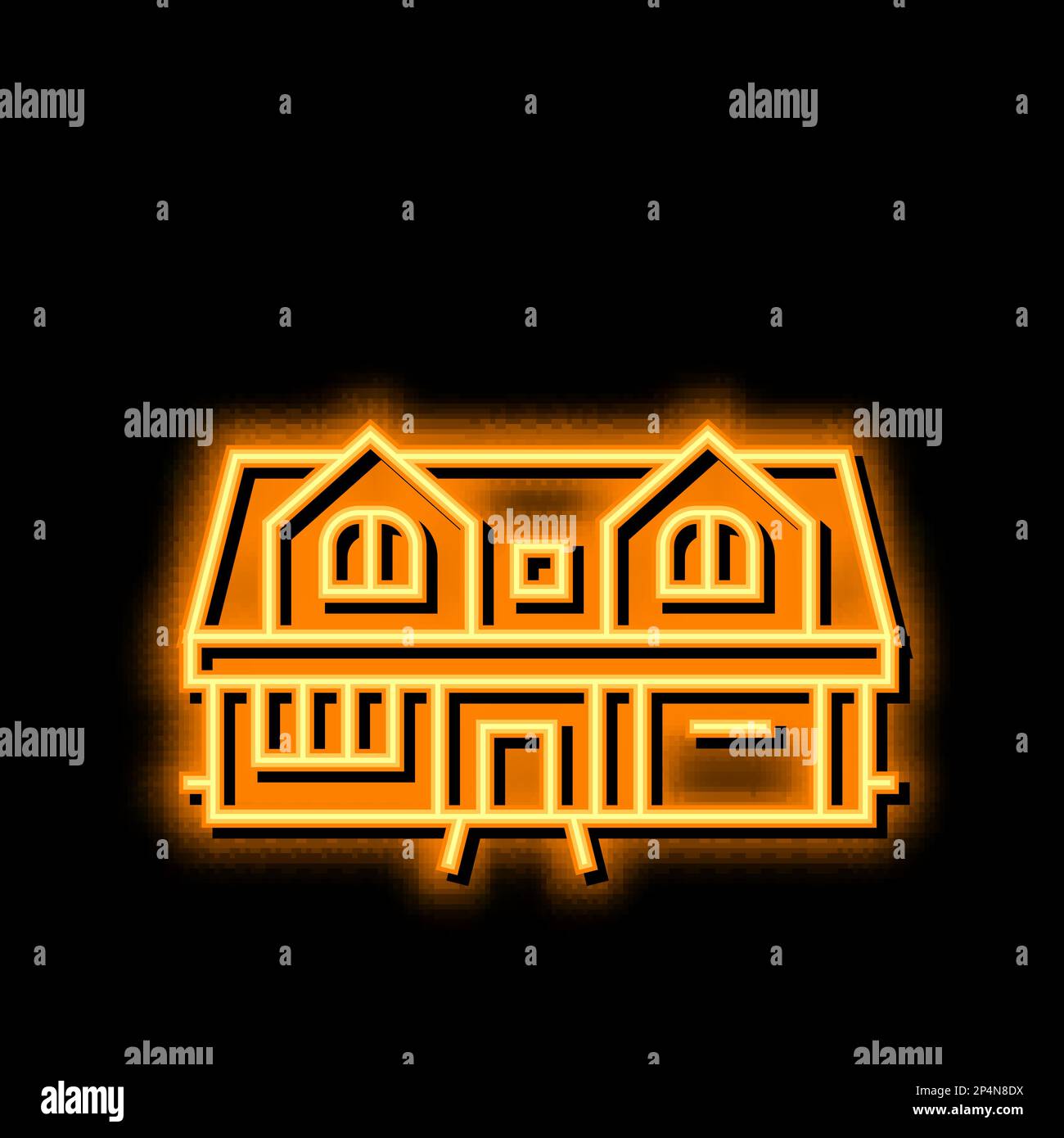House victorian family Stock Vector Images - Alamy
