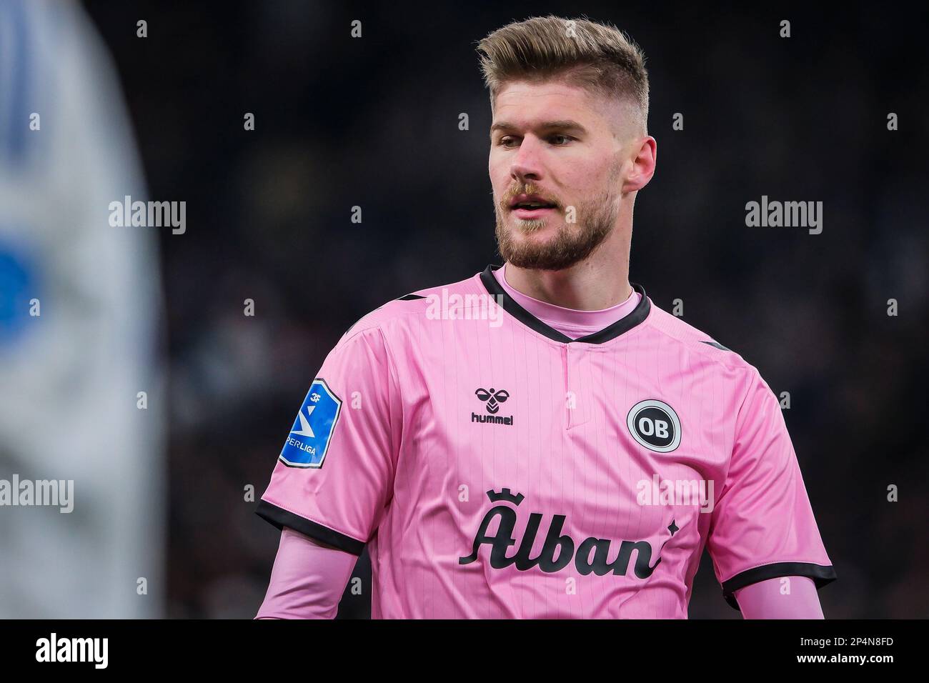 Copenhagen, Denmark. 05th, March 2023. Alen Mustafic (24) of Odense ...