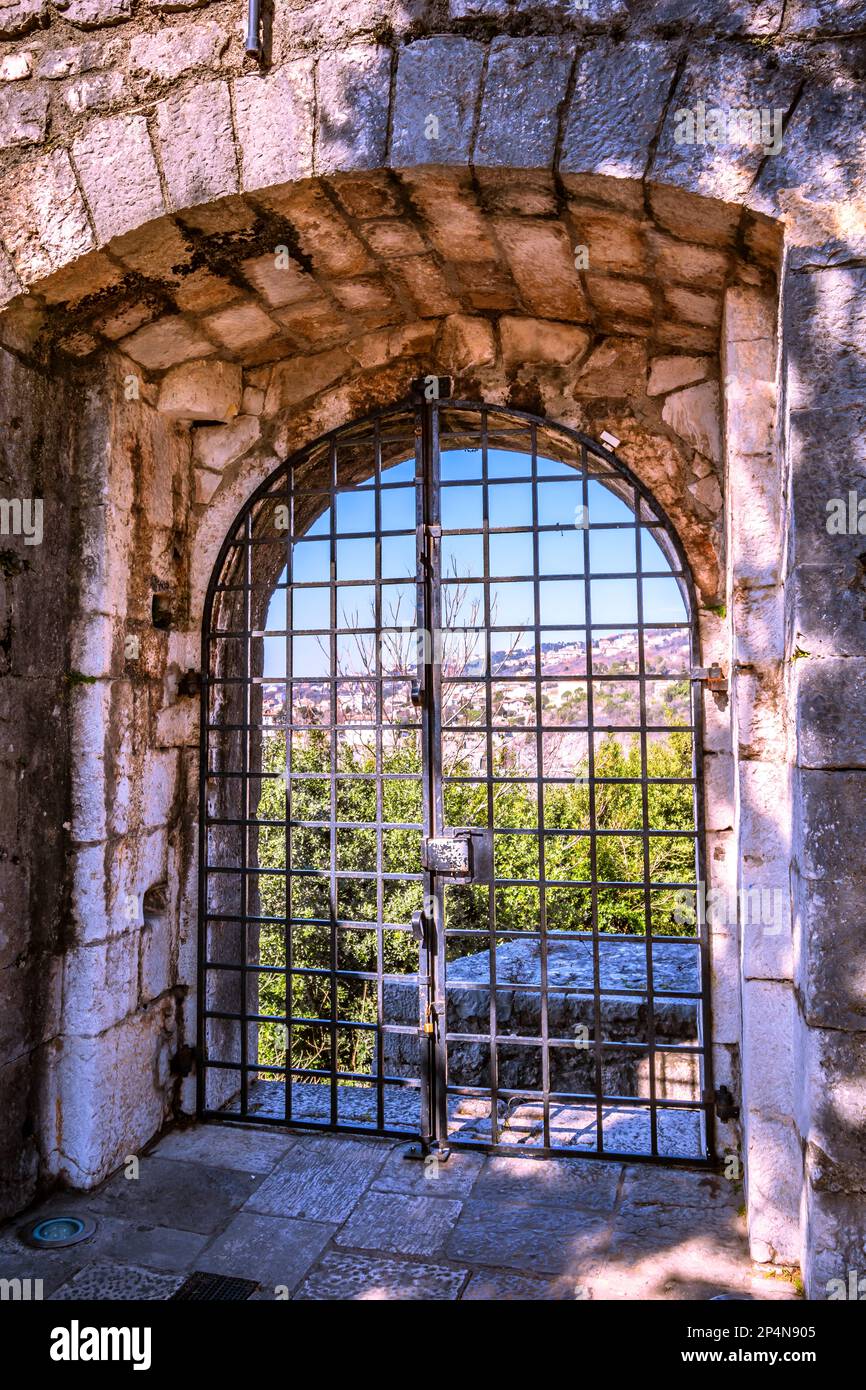 CROATIA : CASTLE TRSAT - RIJEKA Stock Photo - Alamy