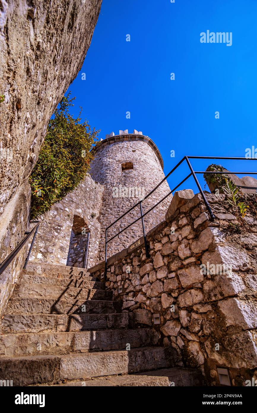 CROATIA : CASTLE TRSAT - RIJEKA Stock Photo - Alamy