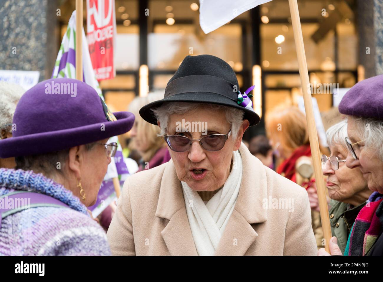 New suffragettes hi-res stock photography and images - Alamy