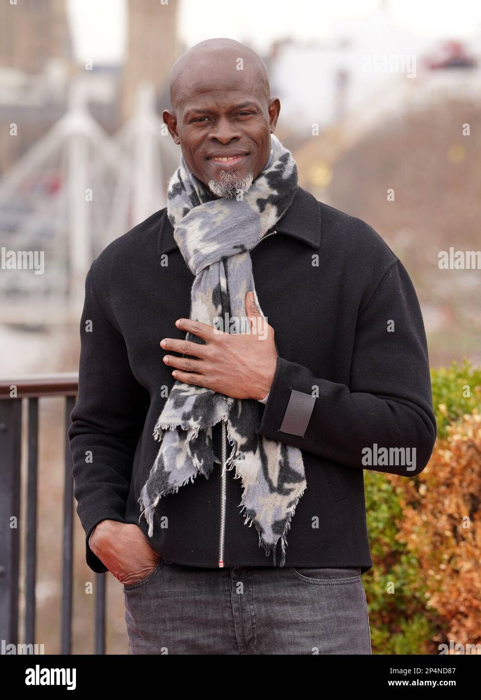 Djimon Honsou during a photocall for Shazam! Fury of the Gods, at IET ...