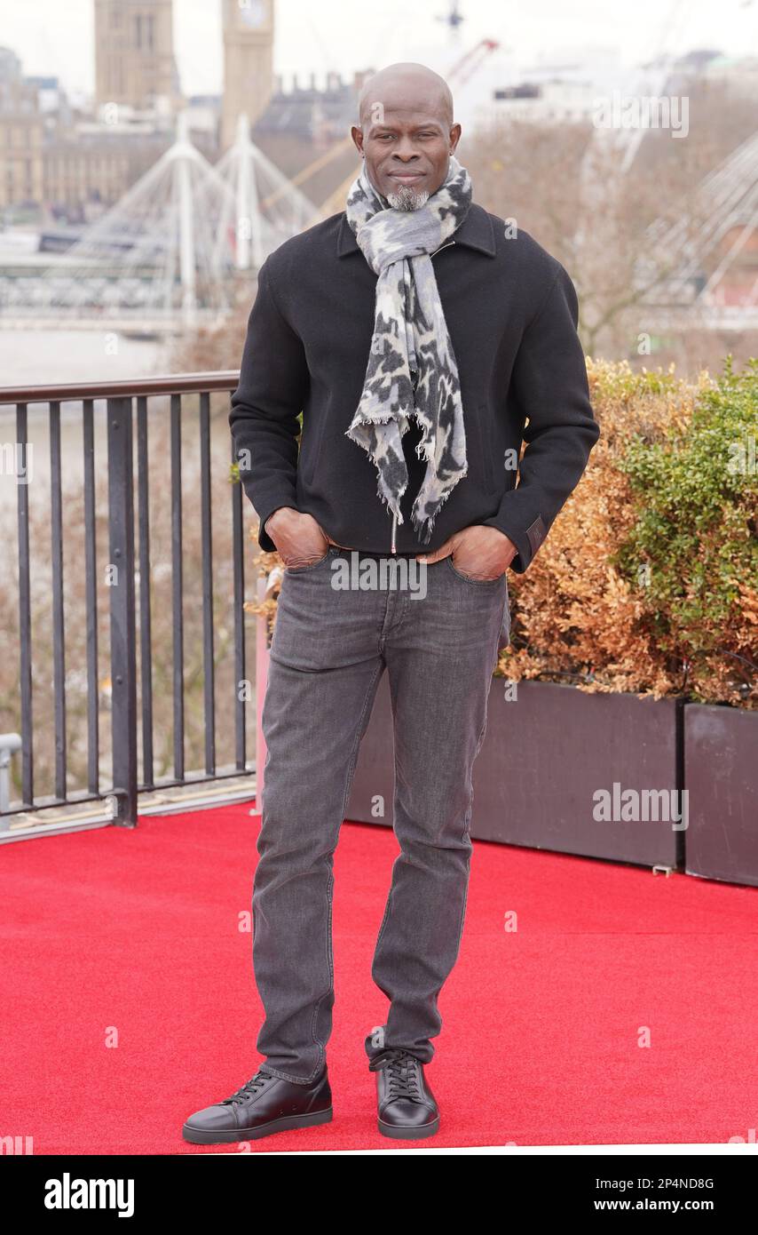 Djimon Honsou during a photocall for Shazam! Fury of the Gods, at IET ...