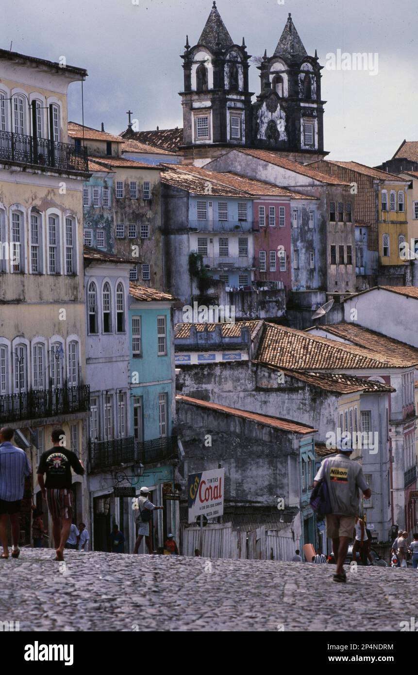 Brazil: Unesco world heritage Pelourinho in Salvador de Bahia Stock Photo - Alamy
