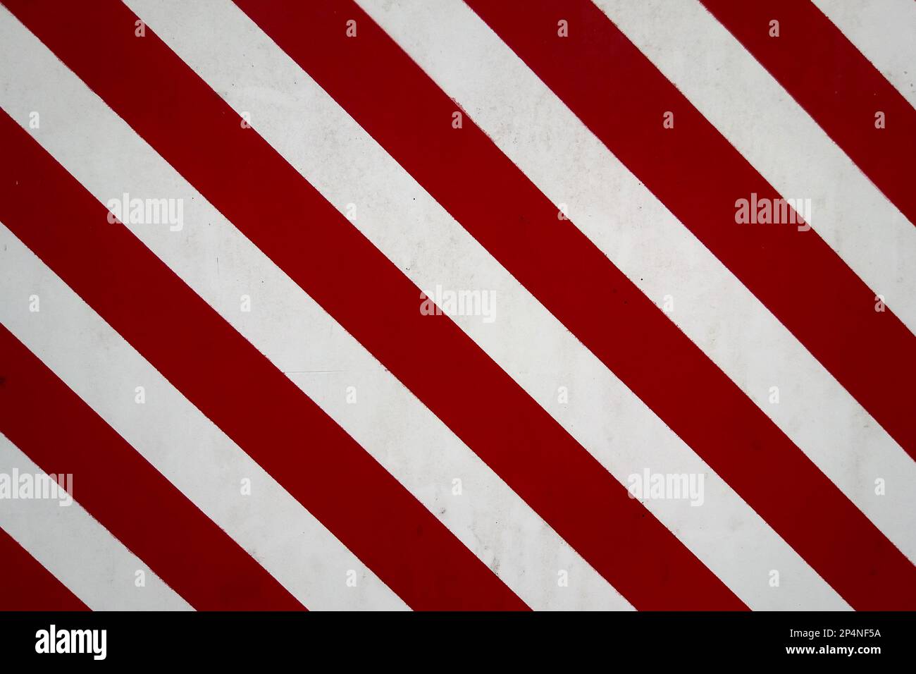 Wood board stripped in red and white Stock Photo - Alamy