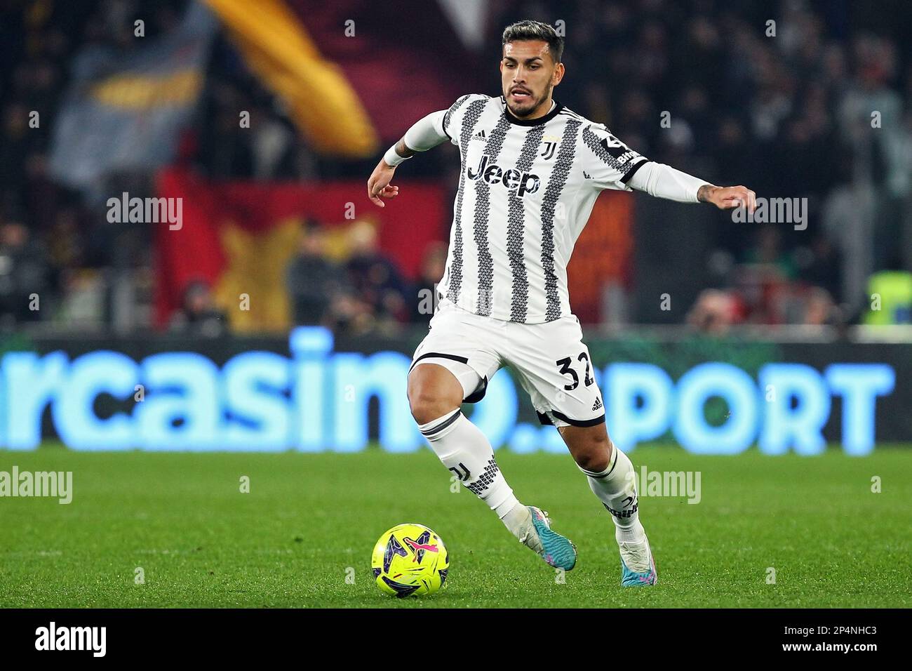 Leandro Paredes of Juventus in action during the Italian championship ...