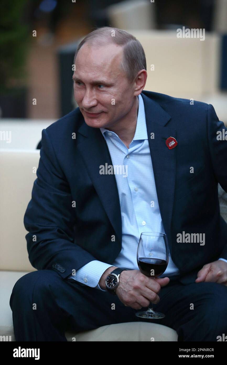 Putin Smiling Olympics