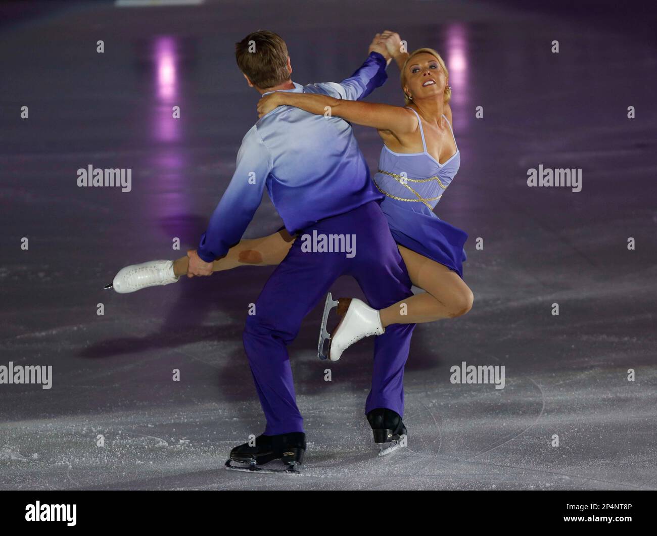 Jayne Torvill and Christopher Dean perform the routine which gave them ...