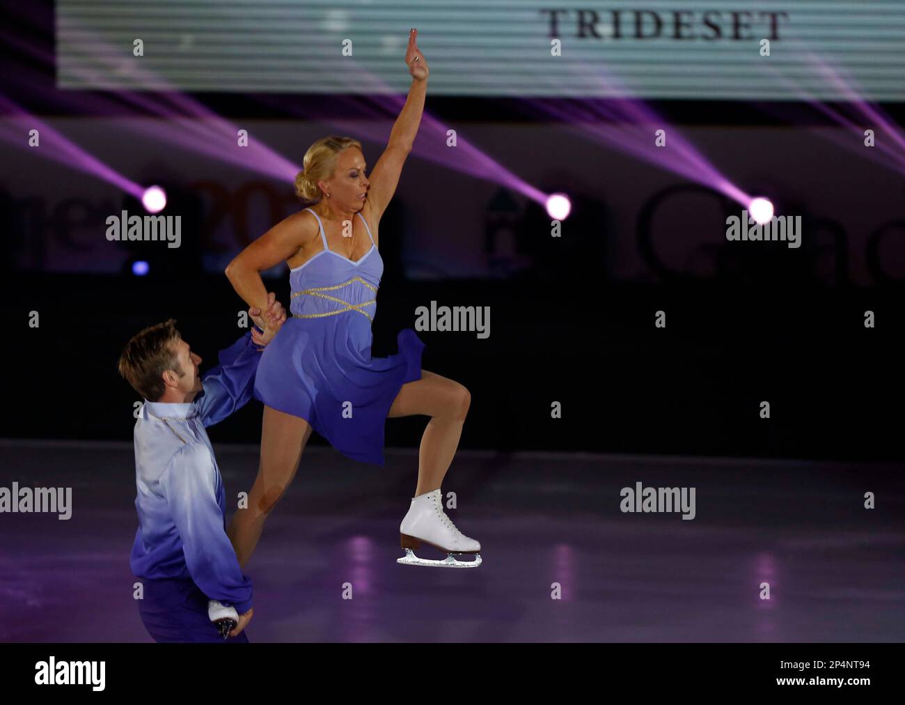 Jayne Torvill and Christopher Dean perform the routine which gave them ...
