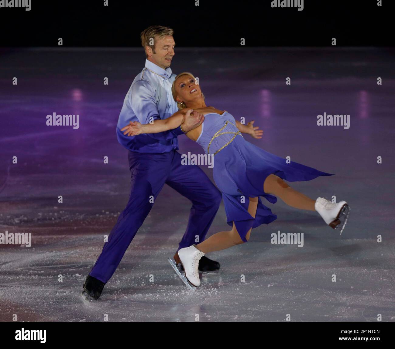 Jayne Torvill and Christopher Dean perform the routine which gave them ...