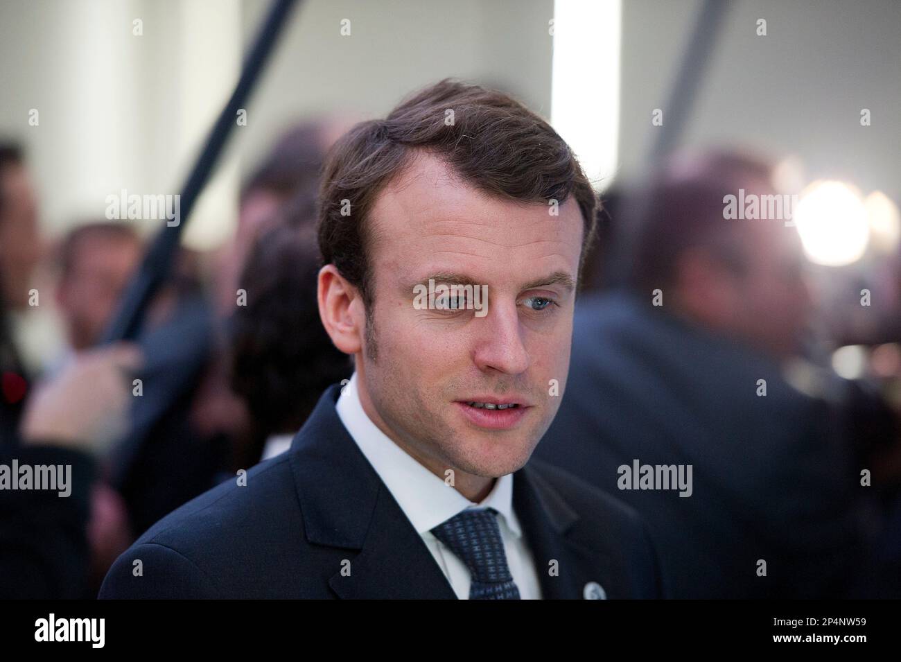 Emmanuel Macron, Deputy secretary-general at the Elysée, is pictured in ...