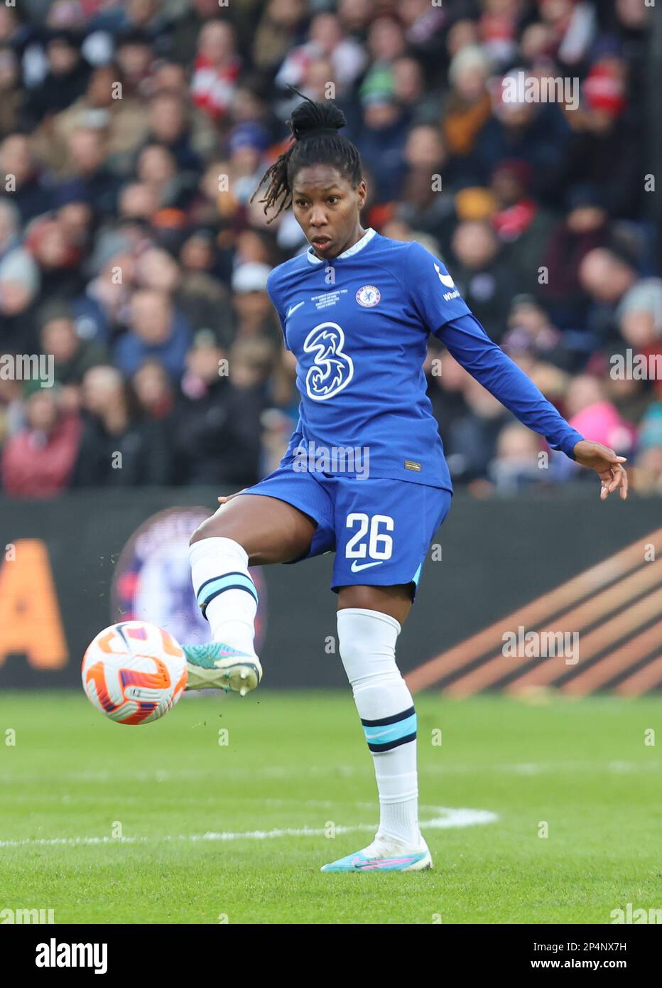 Kadeisha Buchannan of Chelsea Women during FA Women's Continental Tyres League Cup Final 2023 ...