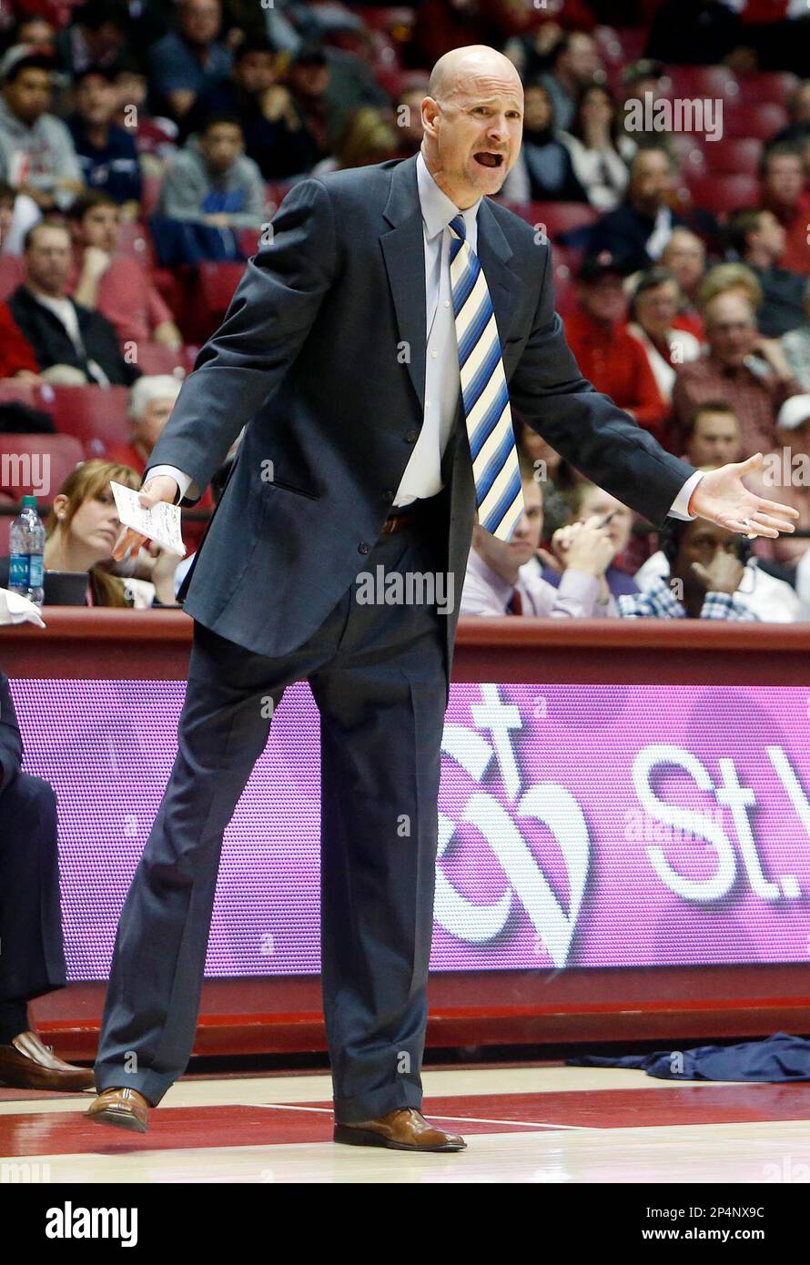 MIssissippi coach Andy Kennedy questions an official during an NCAA ...