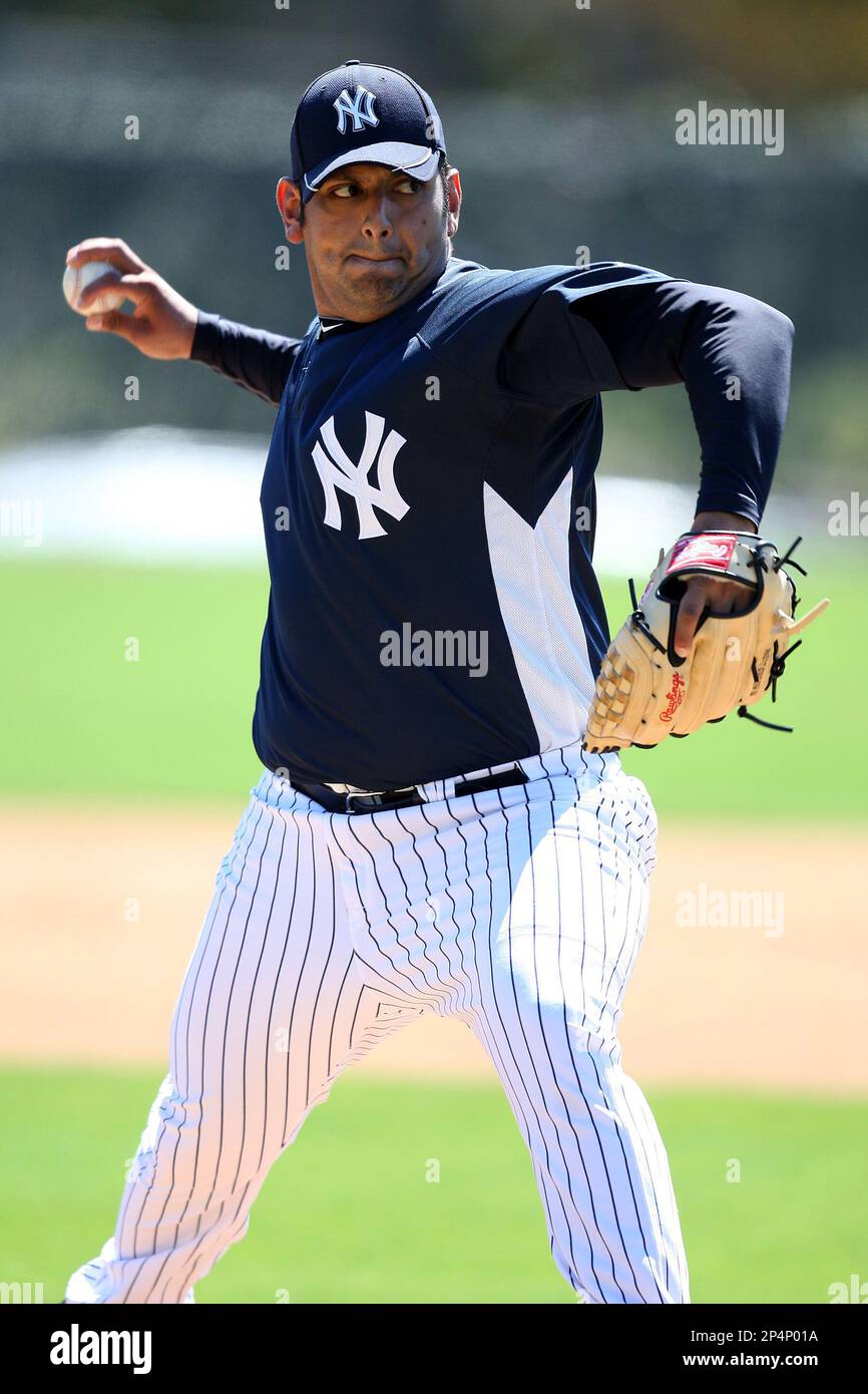 February 25, 2010: Pitcher Zack Segovia of the New York Yankees during ...