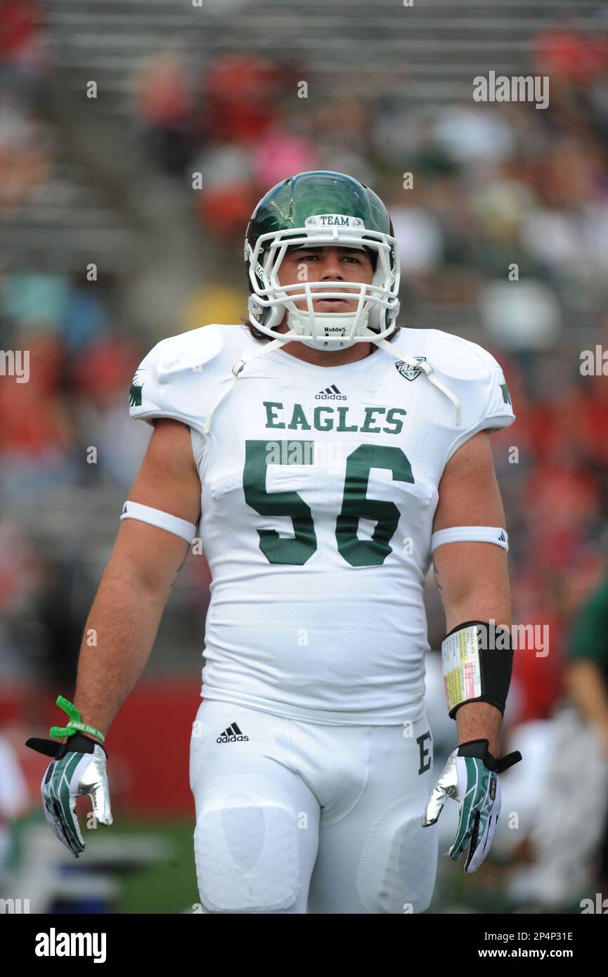 Eastern Michigan University Eagles linebacker Tim Brown (56) during ...