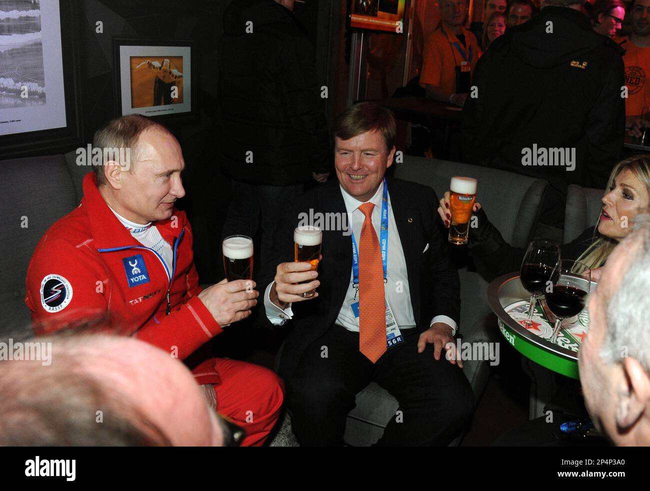 In this Sunday, Feb. 9, 2014 photo Russian President Vladimir Putin ...