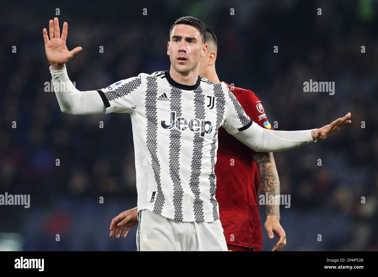 Dusan vlahovic juventus 2023 hi-res stock photography and images - Alamy