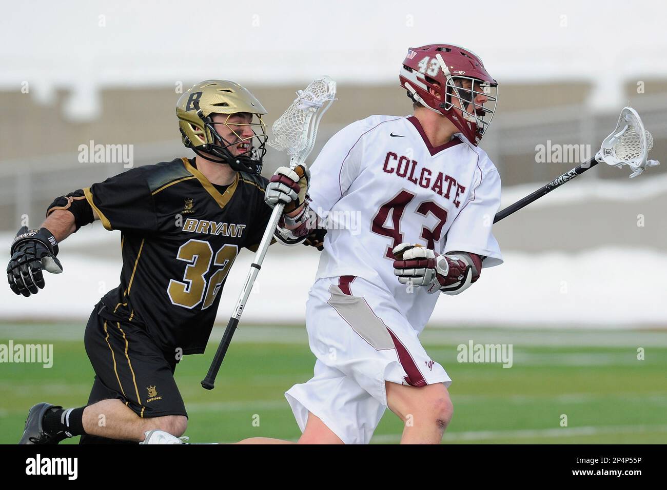 Feb. 8, 2014 - Hamilton, New York, USA - February 8, 2014: Colgate ...