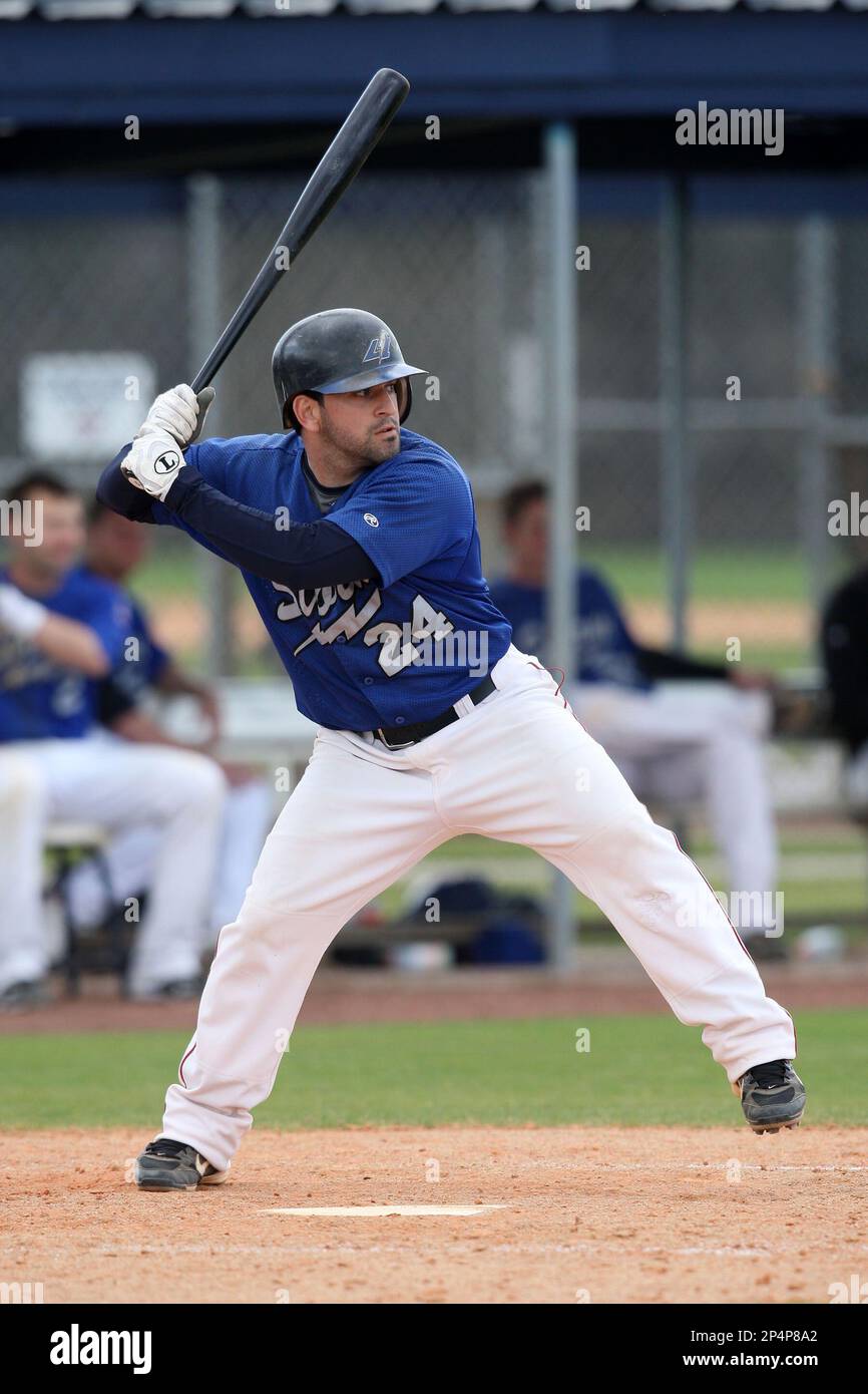 March 22, 2010: Infielder Anthony Sandstrom (24) of the Long Island ...