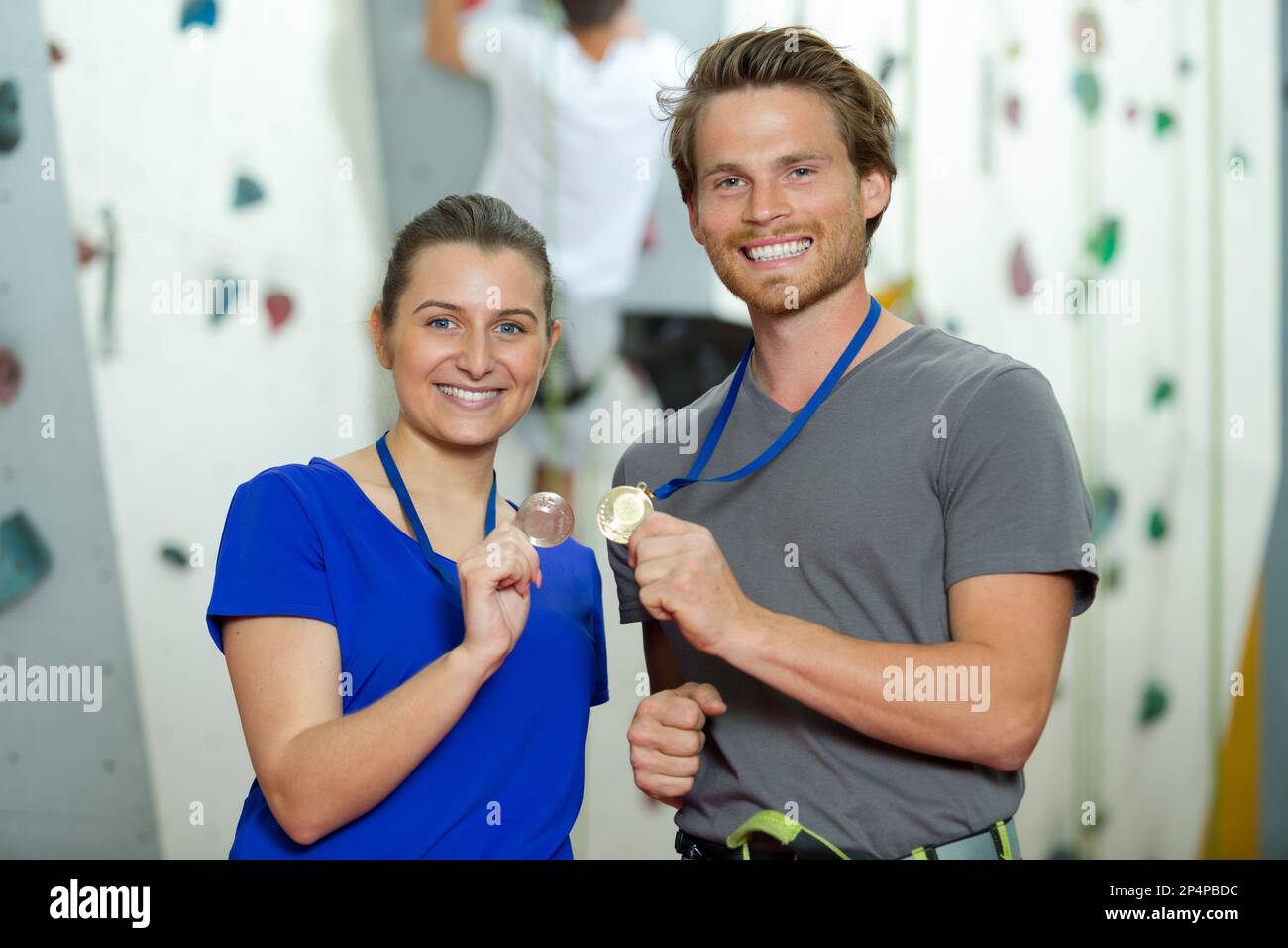 Wall climbing world championship hi-res stock photography and images ...