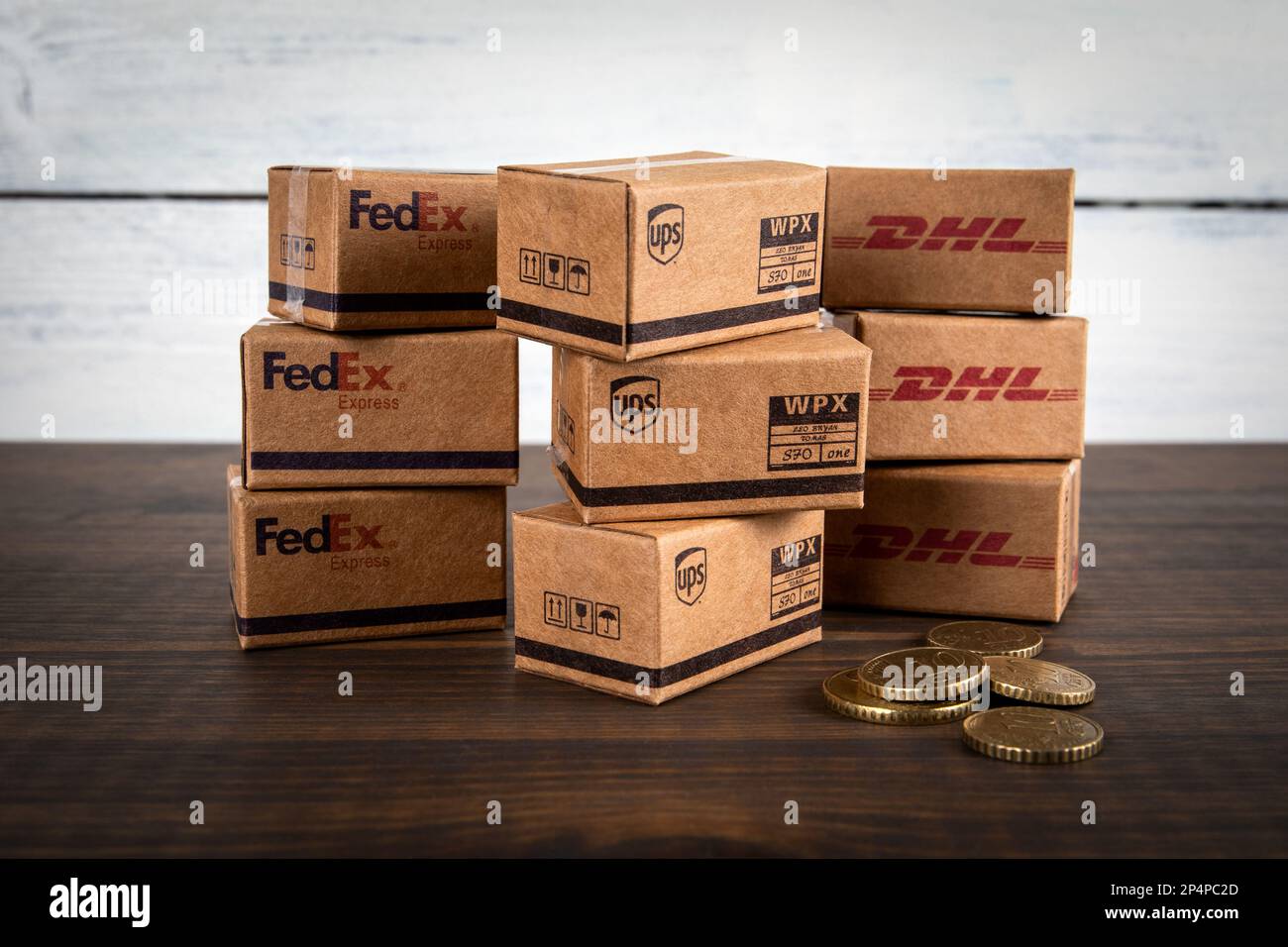 Dhl logistics usa hi-res stock photography and images - Alamy