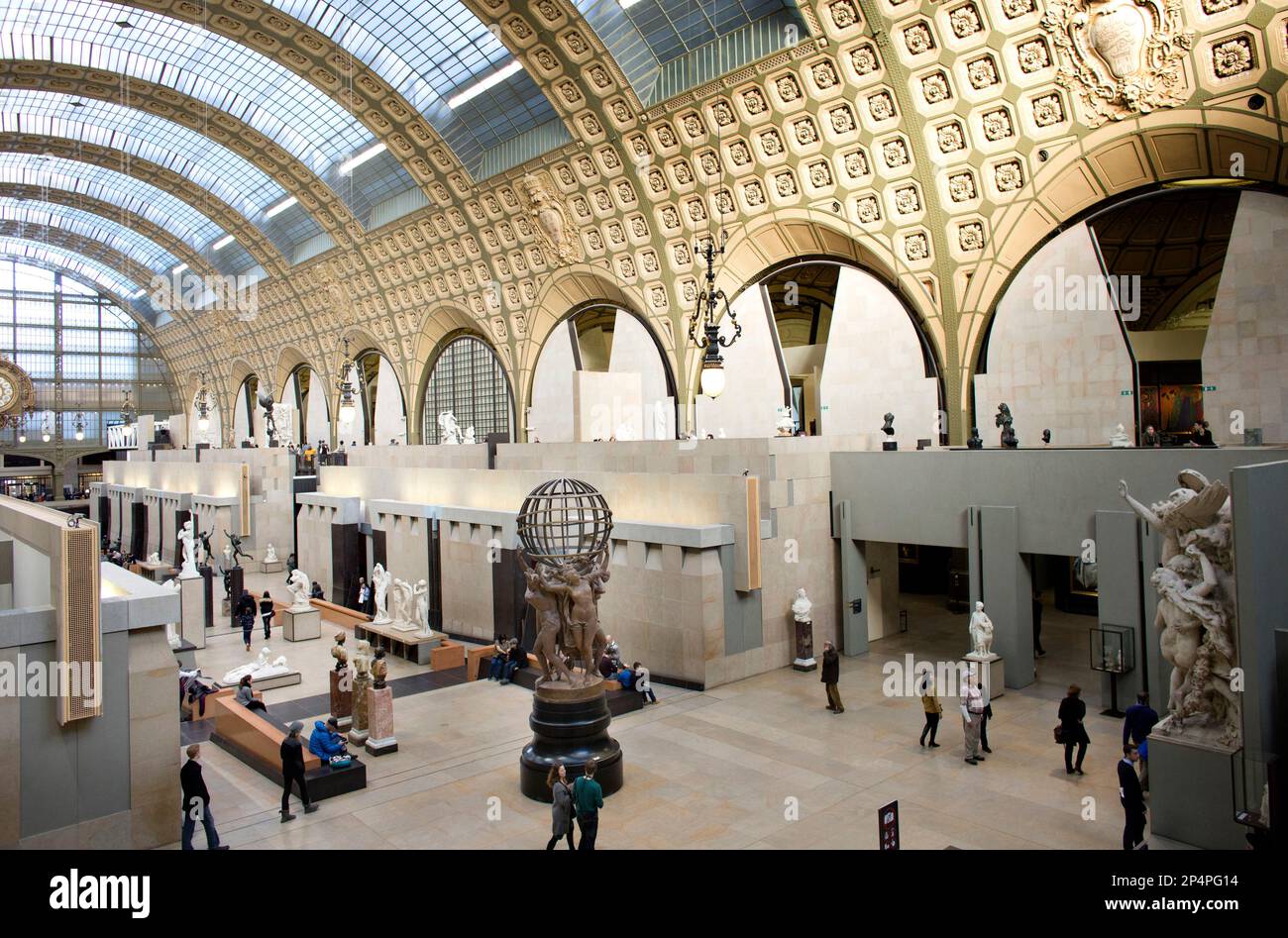 Interieur of the museum d'Orsay in Paris. France.vvbvanbree fotografie ...