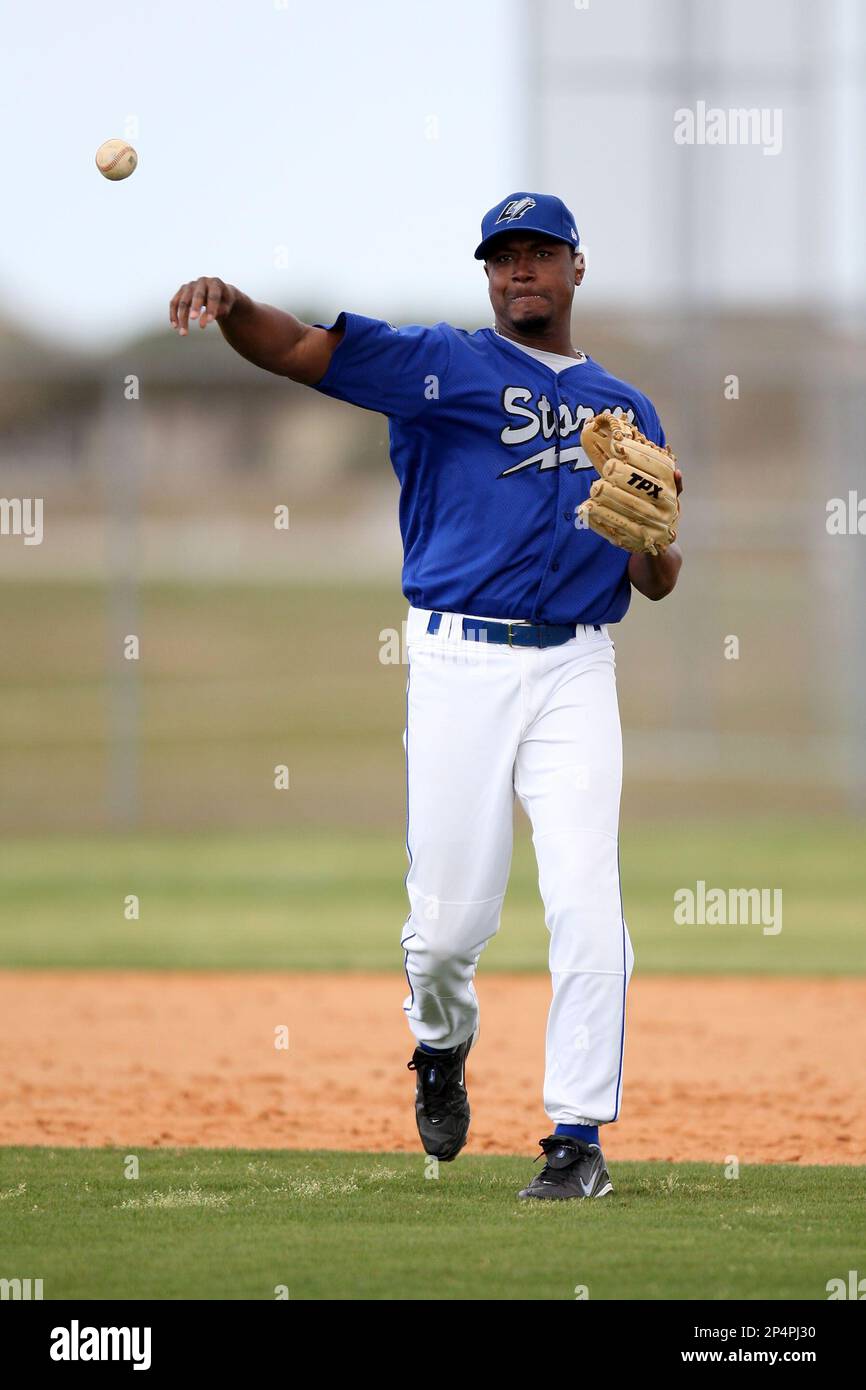 March 22, 2010: Shortstop Jose Morban (12) of the Long Island Storm ...