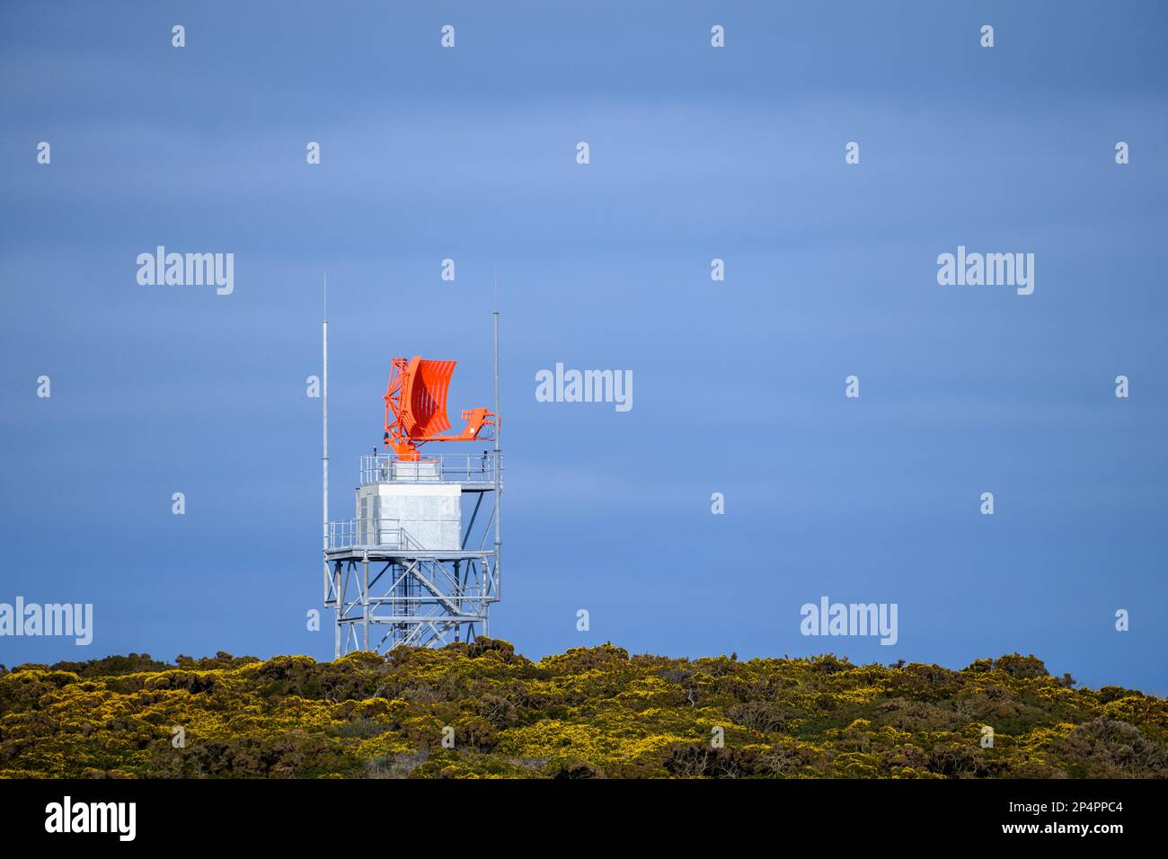 Royal Air Force Airfield radar Stock Photo - Alamy