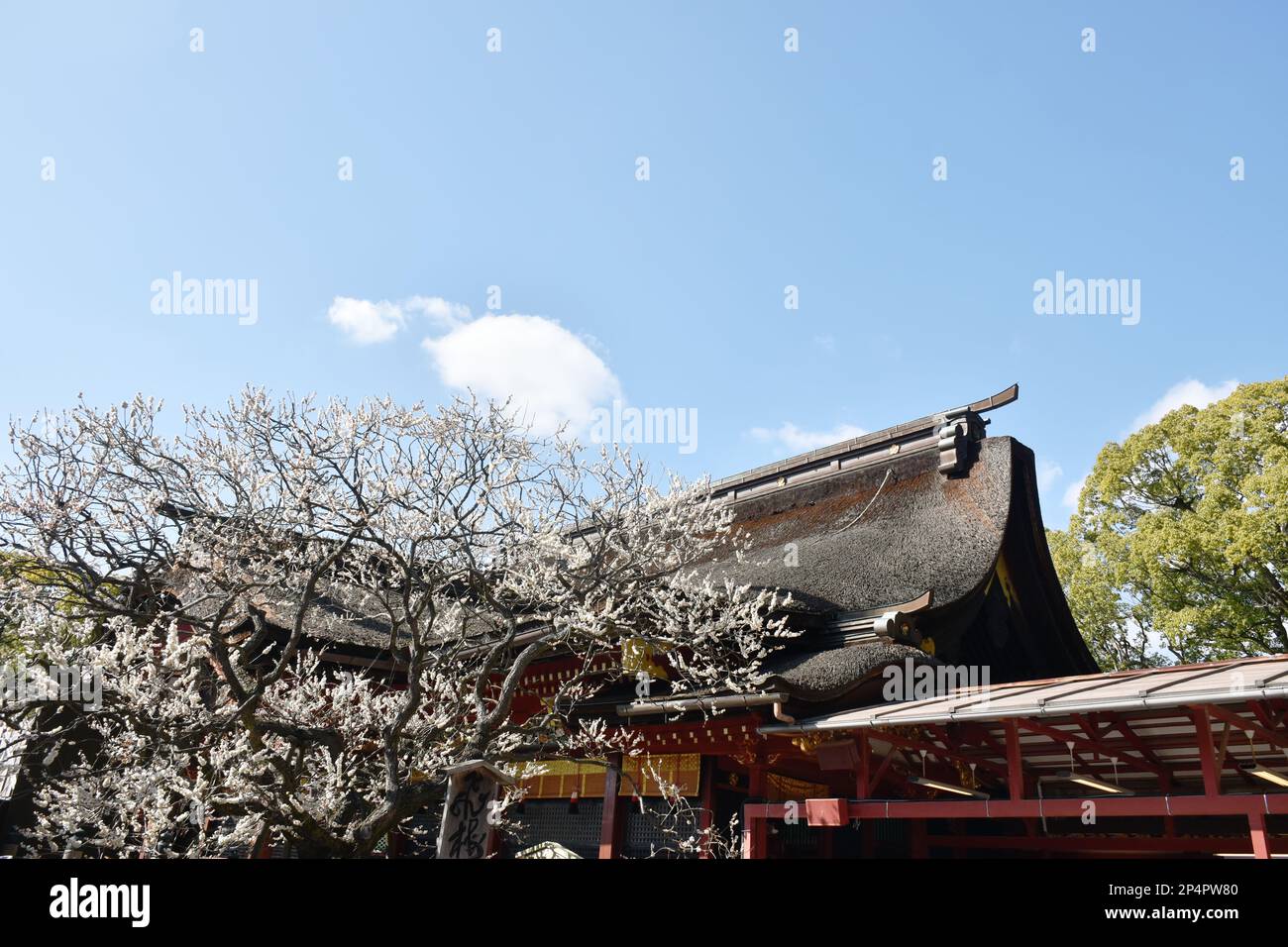 Dazaifu Tenmagu shrine ancient Buddhist temple of wisdom in japan Stock ...