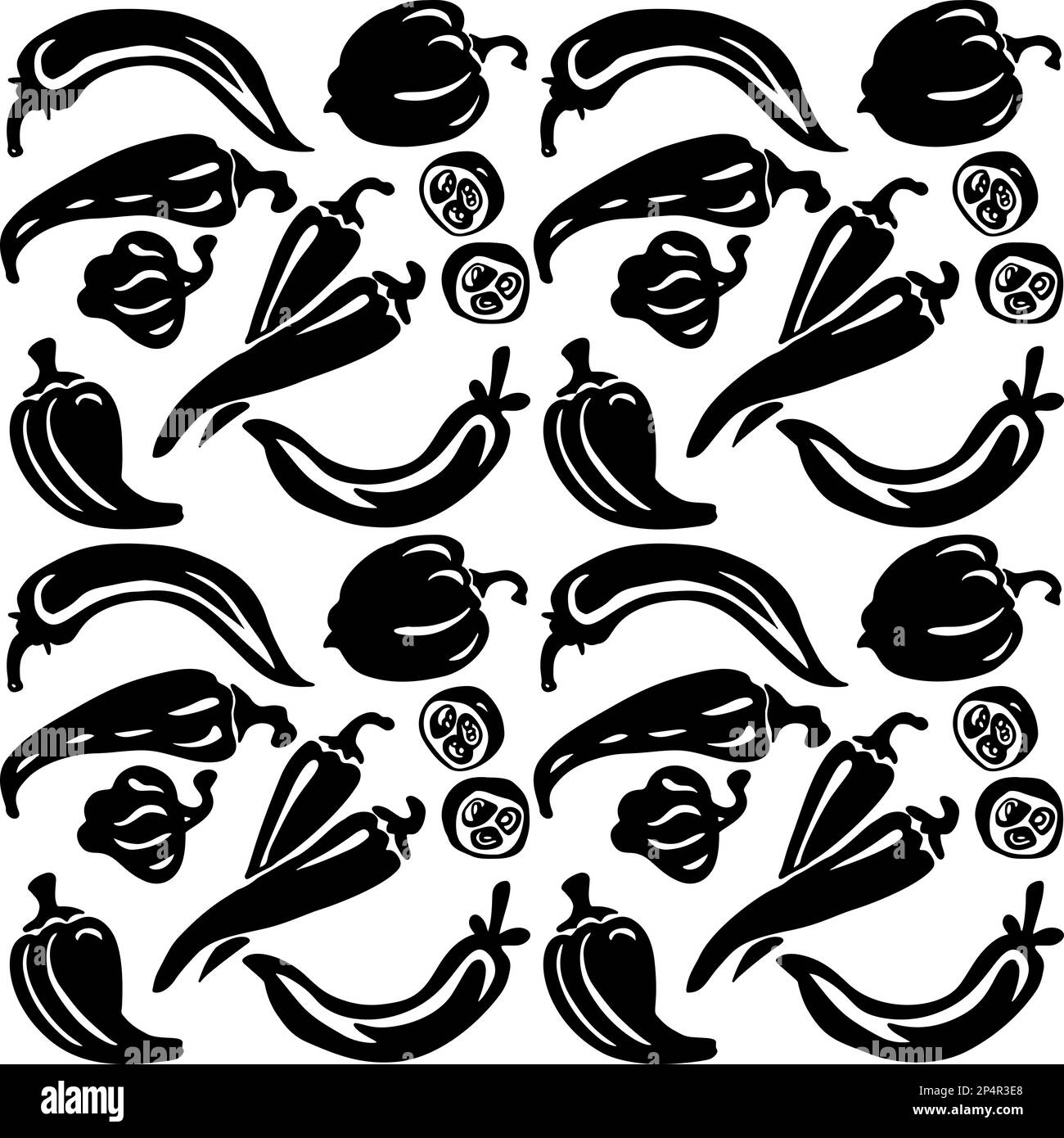 Seamless christmas pattern hot Cut Out Stock Images & Pictures - Alamy