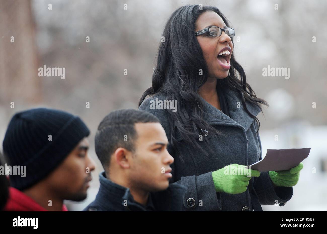 In this photo from on Martin Luther King Jr. Day Jan. 20, 2014 ...