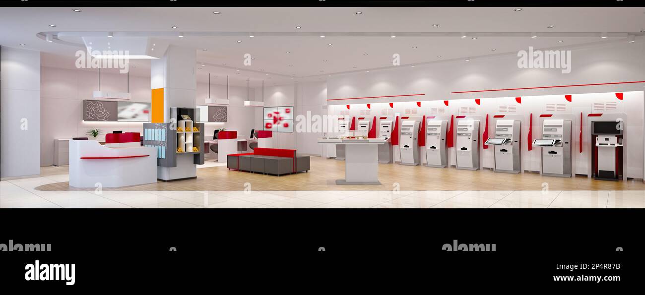 Modern Bank Interior
