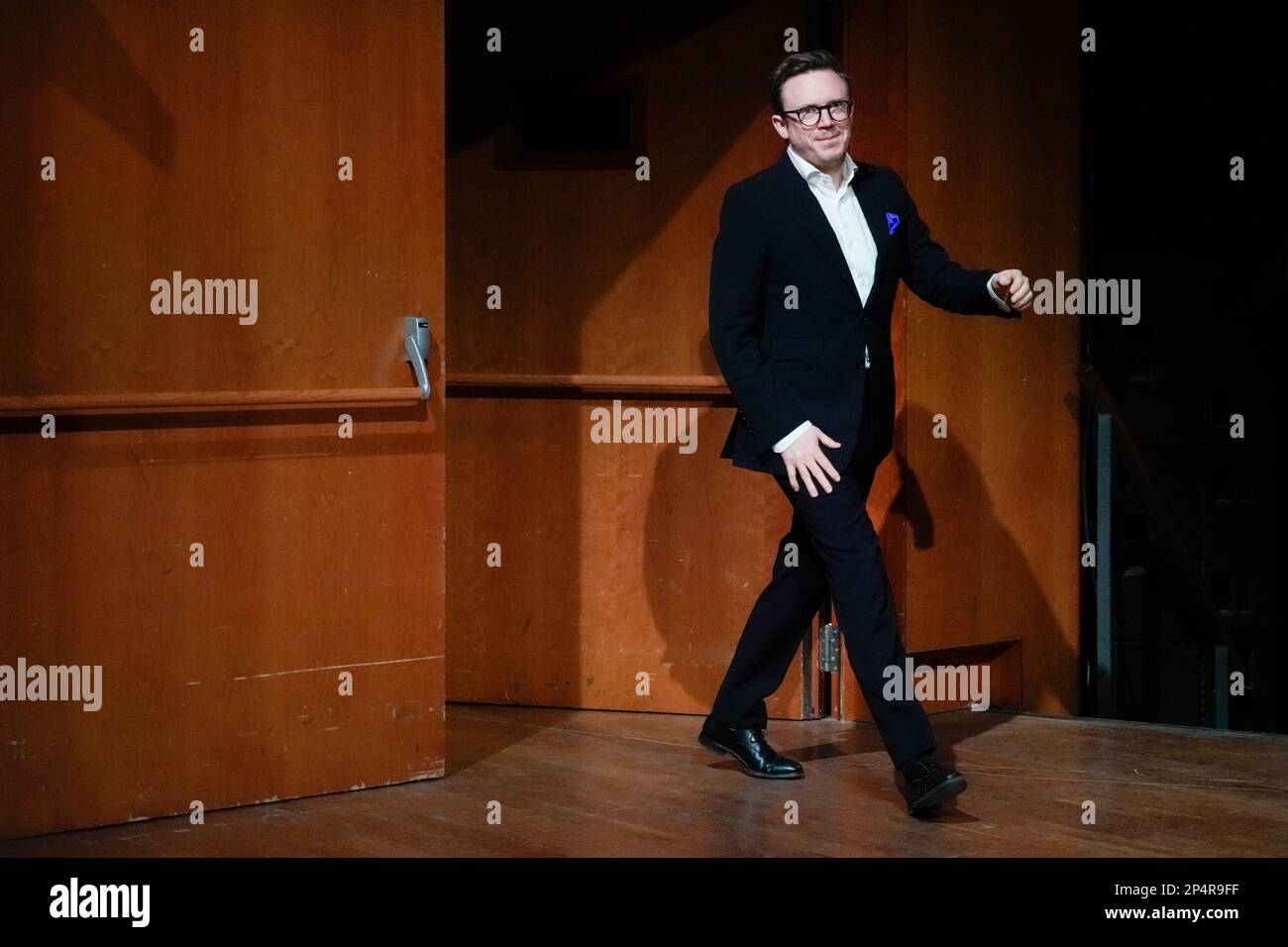 Maestro Daniel Harding, the new music director of Rome's Santa Cecilia ...