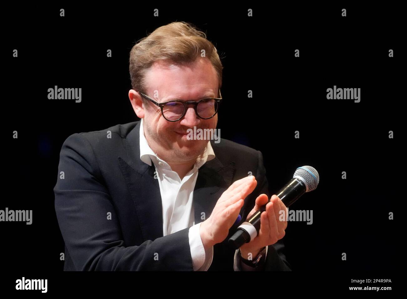 Maestro Daniel Harding, the new music director of Rome's Santa Cecilia ...