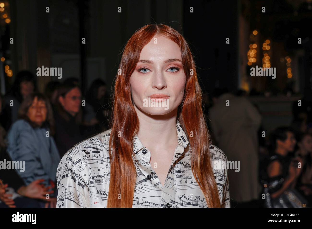 Sophie Turner attends the Louis Vuitton Fall/Winter 2023-2024 ready-to ...