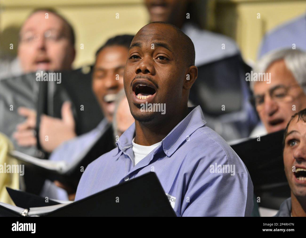 Cedric Johnson is a first tenor and soloist with the East Hill Singers ...