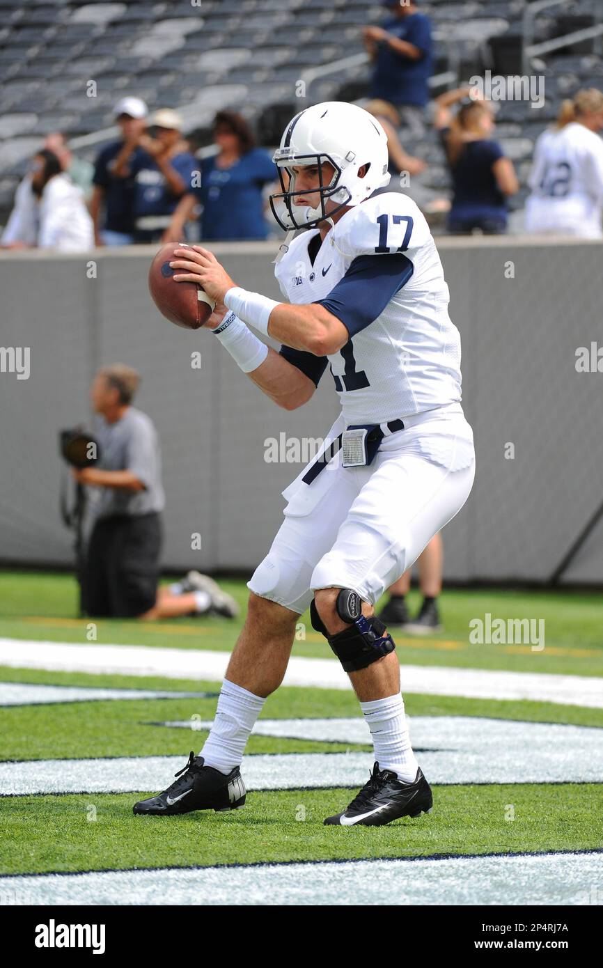 Penn State University Nitty Lions quarterback D.J. Crook (17) during ...