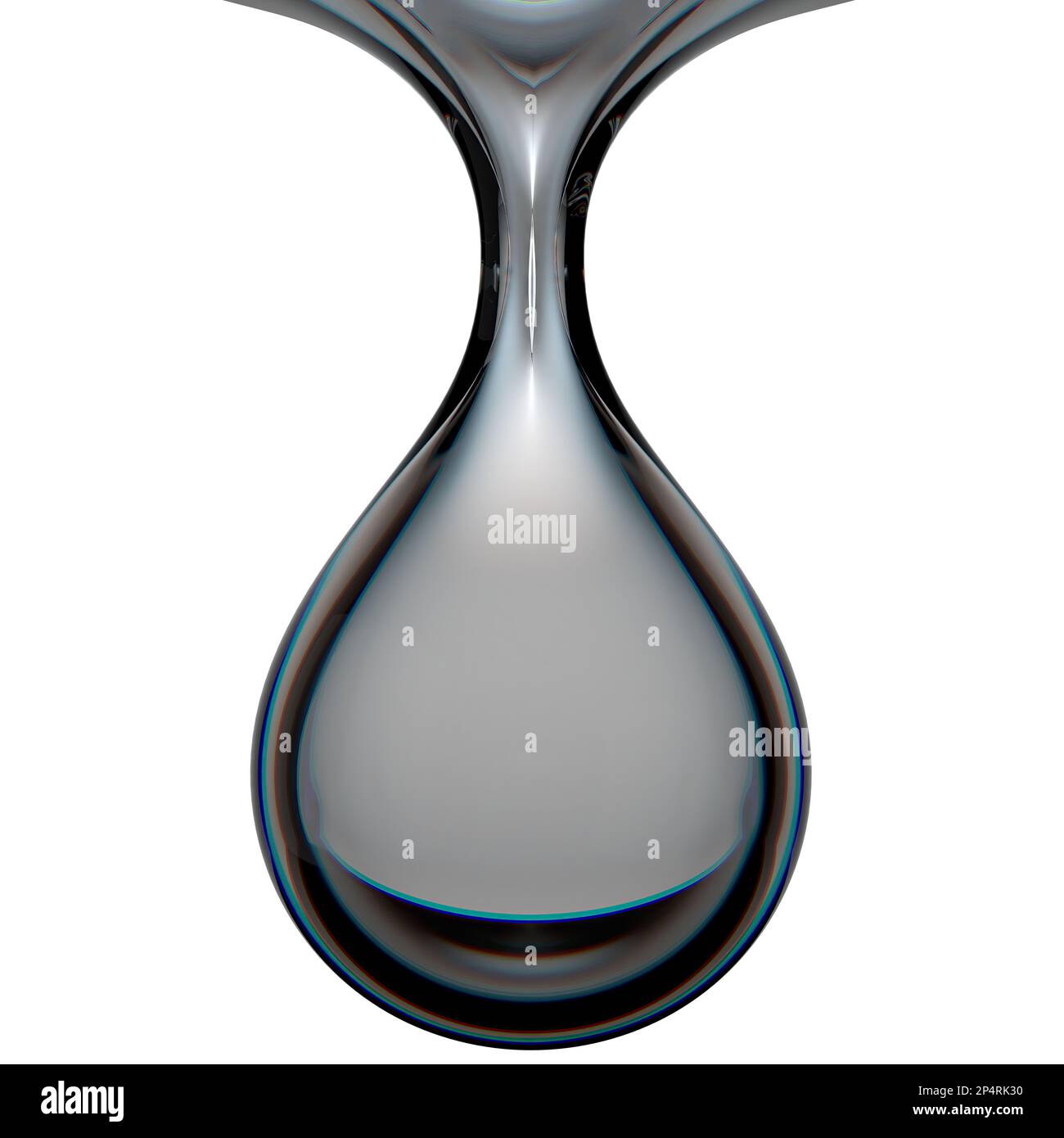 transparent long stretched water drop dripping water fresh and clean ...