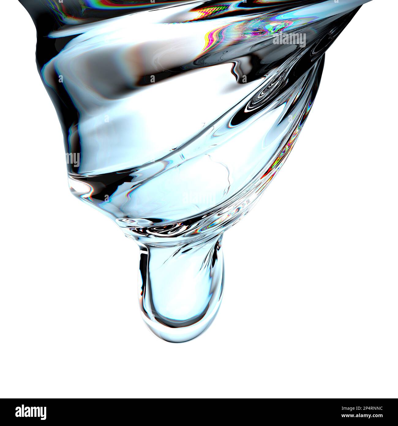 transparent squeezed supreme drop dripping water fresh and clean water ...