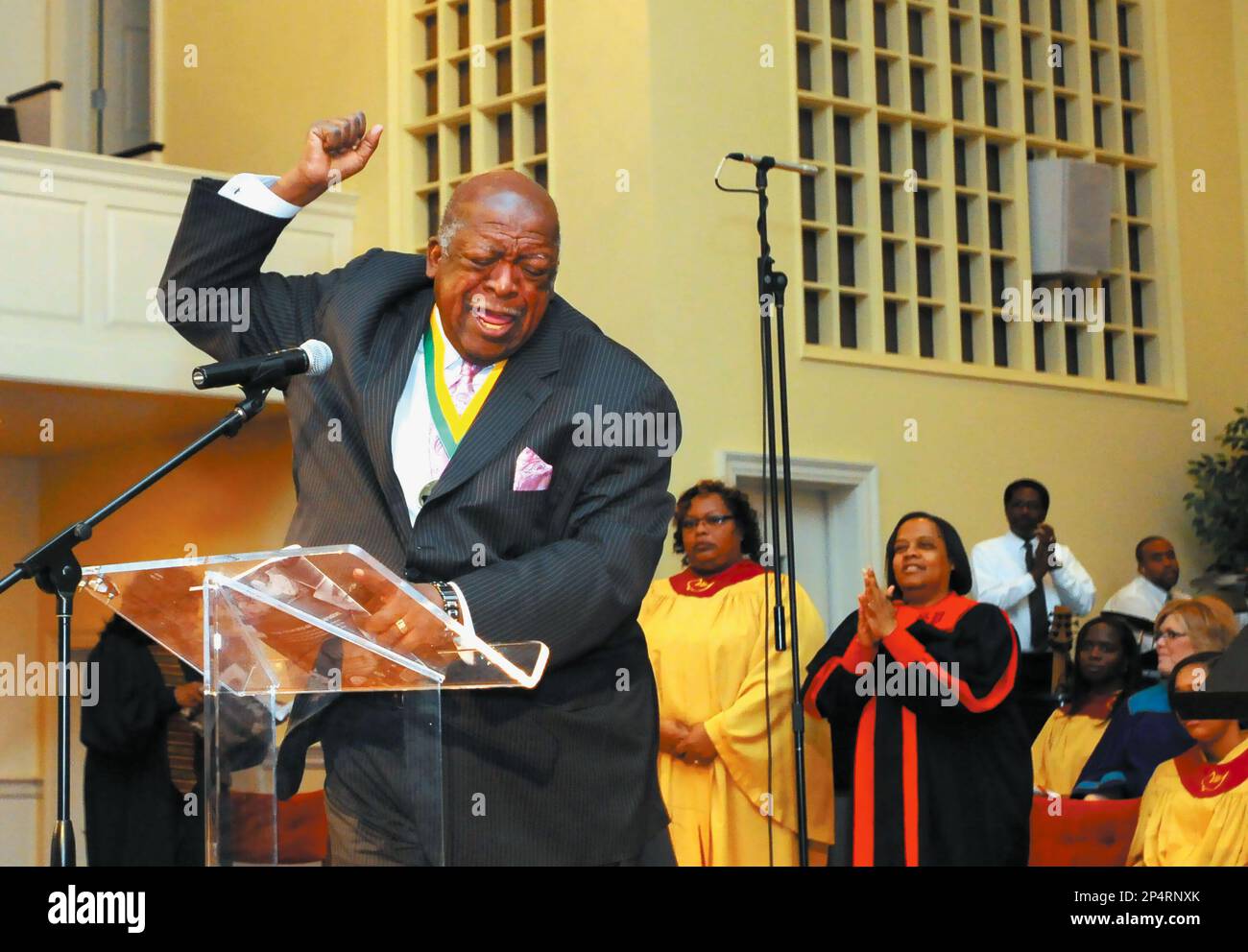 Harold Middlebrook, pastor at Canaan Baptist Church of Christ ...