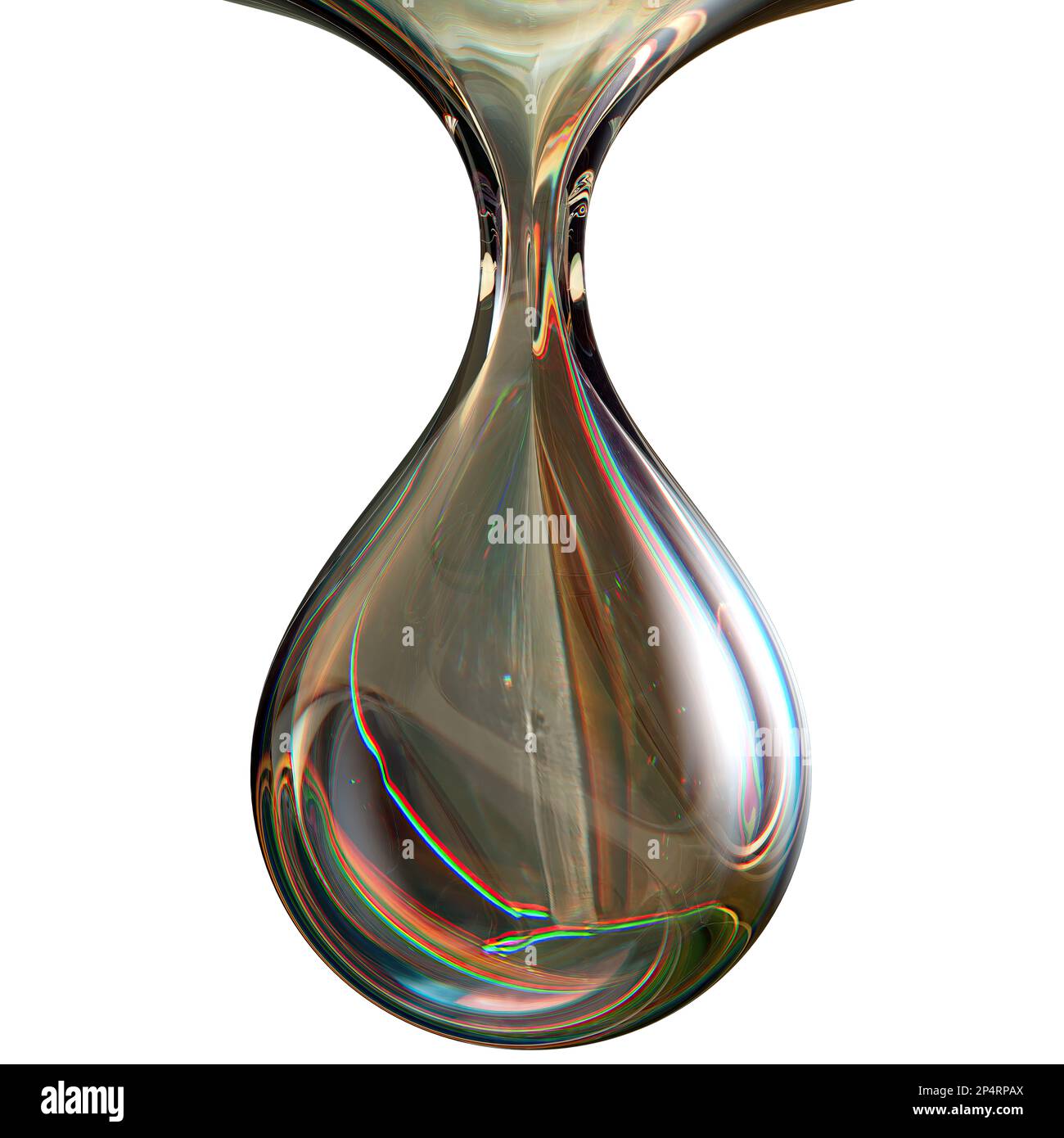 transparent yellow reflection water drop dripping water fresh and clean ...