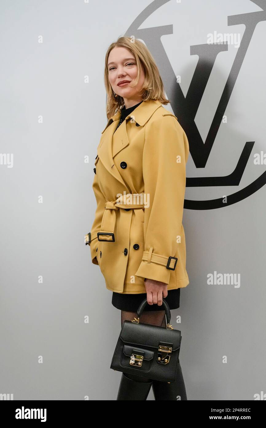 Lea Seydoux attends the Louis Vuitton Fall/Winter 2023-2024 ready-to ...