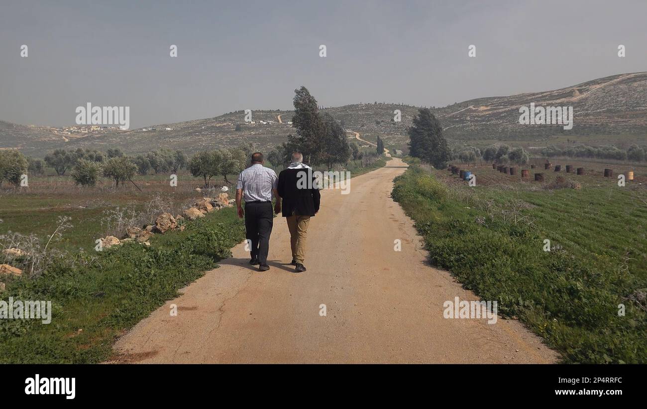 Palestinian town in samaria hi-res stock photography and images - Alamy