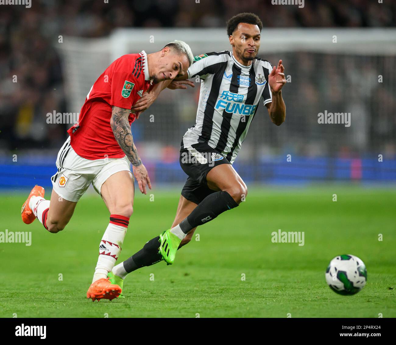 26 Feb 2023 Manchester United V Newcastle United Carabao Cup