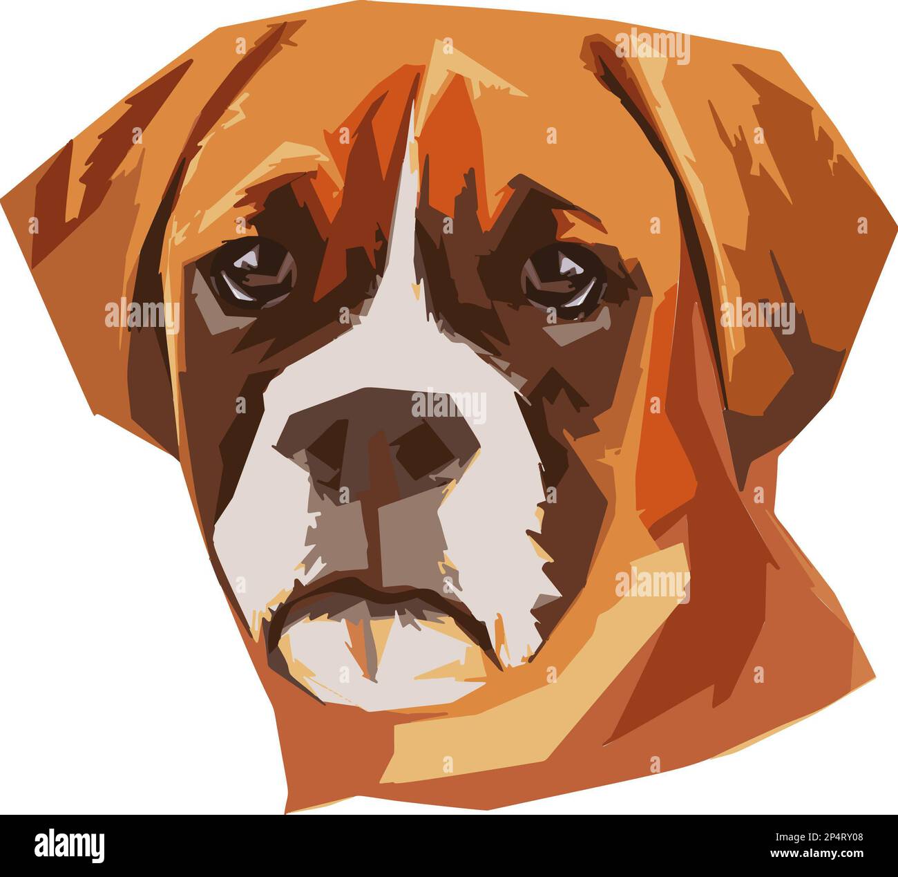 illustration of a dog Stock Photo - Alamy