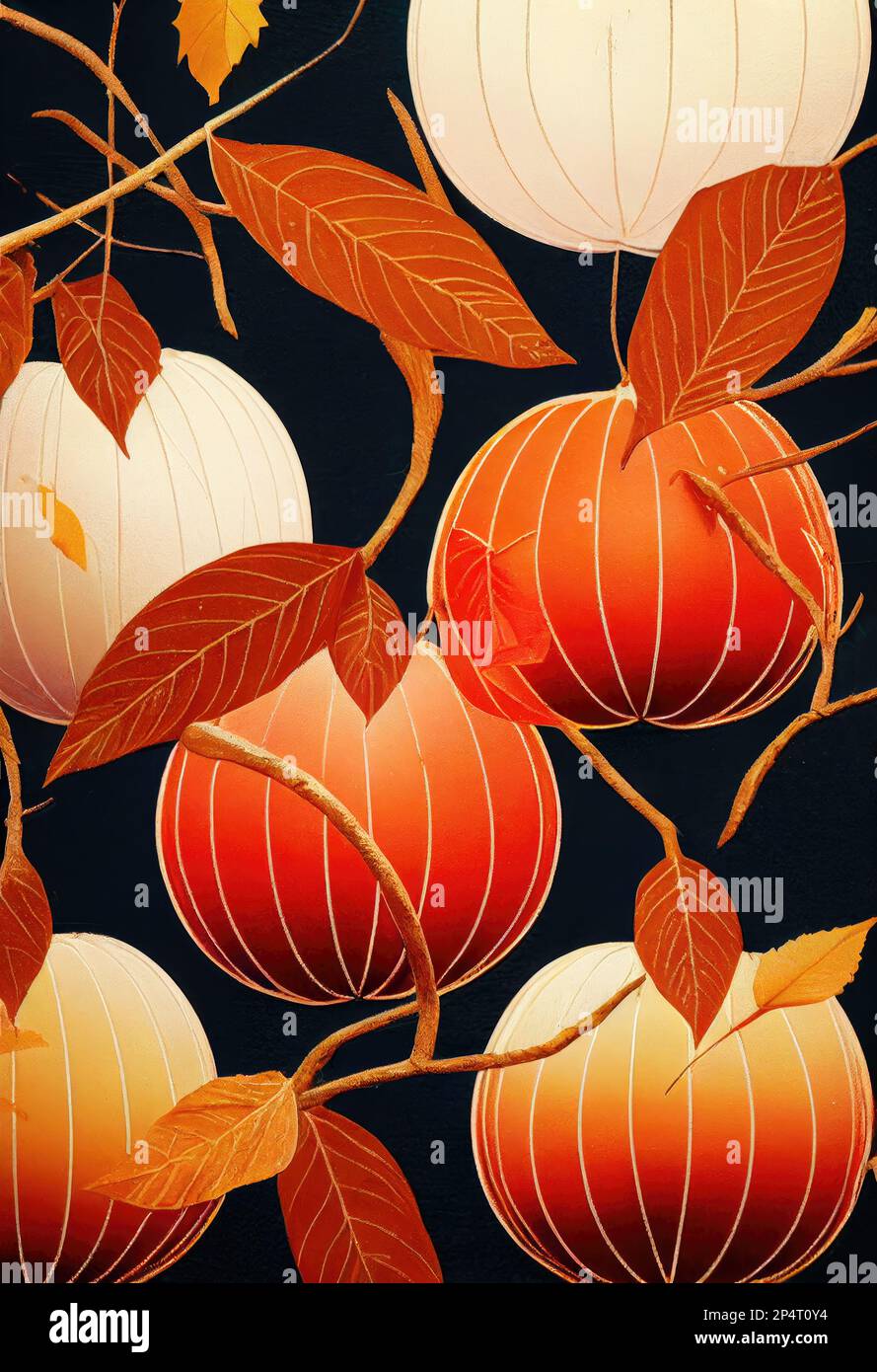 Abstract fruit background. Digital Art Stock Photo - Alamy